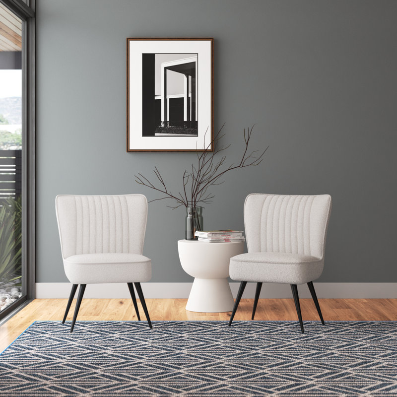 Wade Logan® Ava-Skye 23" W Velvet Side Chair & Reviews | Wayfair